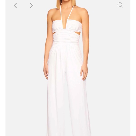 Susana Monaco | Pants & Jumpsuits | Susan Monaco White Jumpsuit | Poshmark